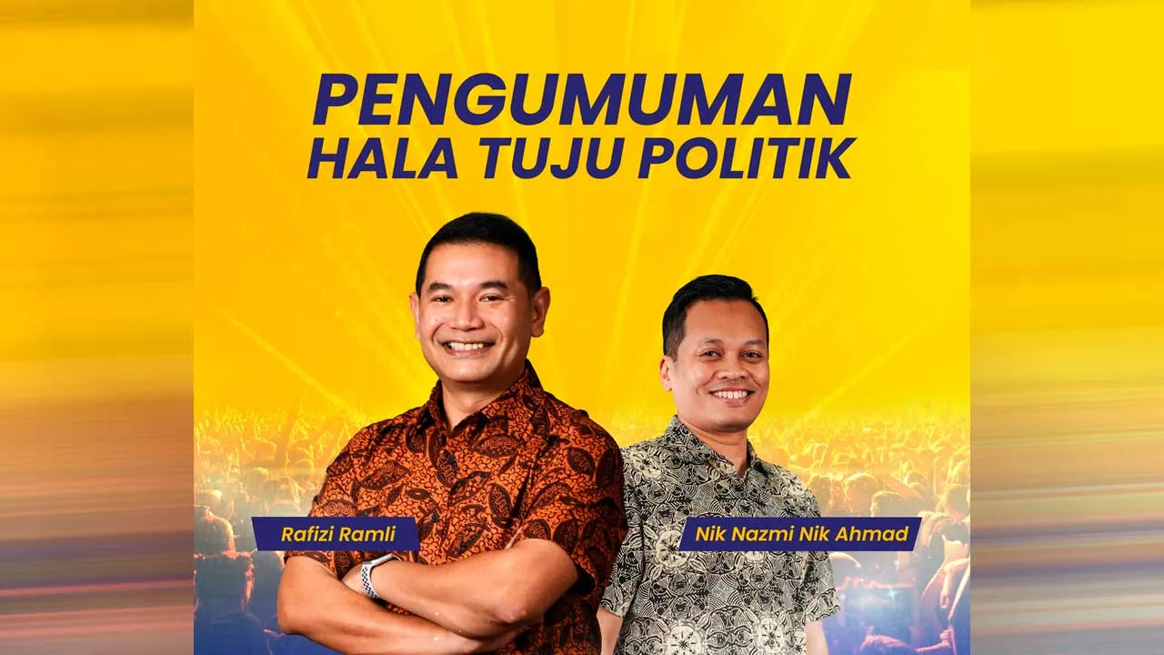 Rafizi, Nik Nazmi umum ambil alih Parti Bersama Malaysia | Awani